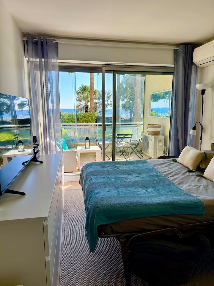 Studio Magnifique Vue Mer - Mandelieu-la-Napoule