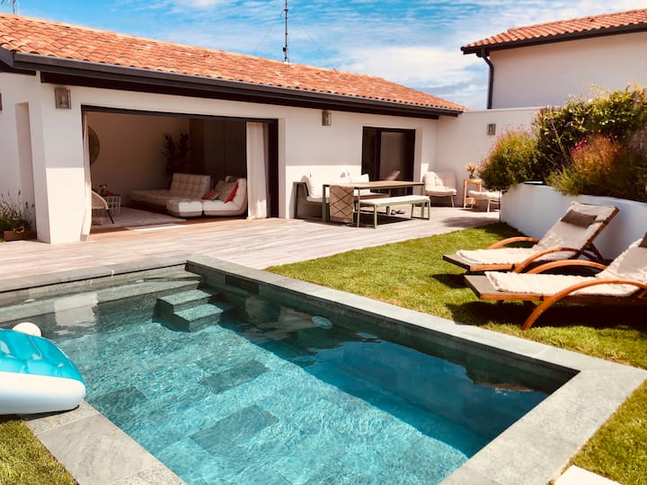 Villa Avec Piscine Proche Océan. - Anglet
