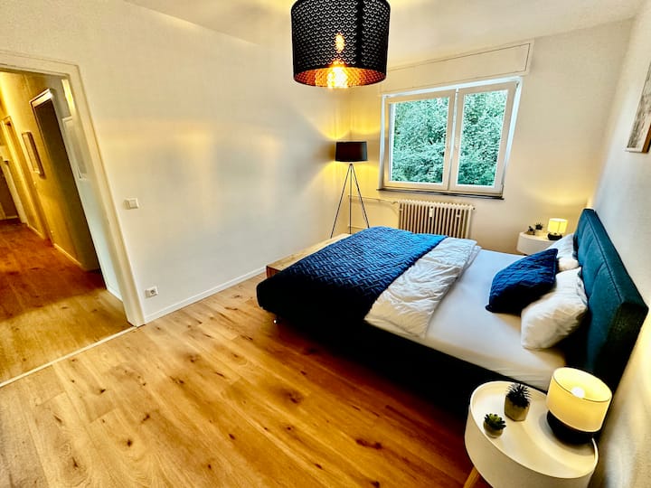 Ka-city, 75qm 3 Zi Parkplatz, Balkon, Wlan Netflix - Karlsruhe