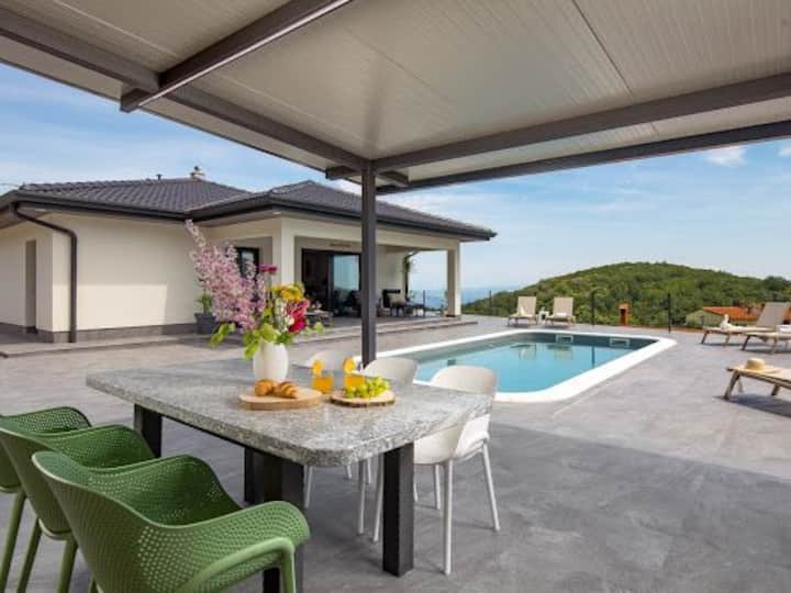 Beautiful Villa Mantis - Mošćenička Draga