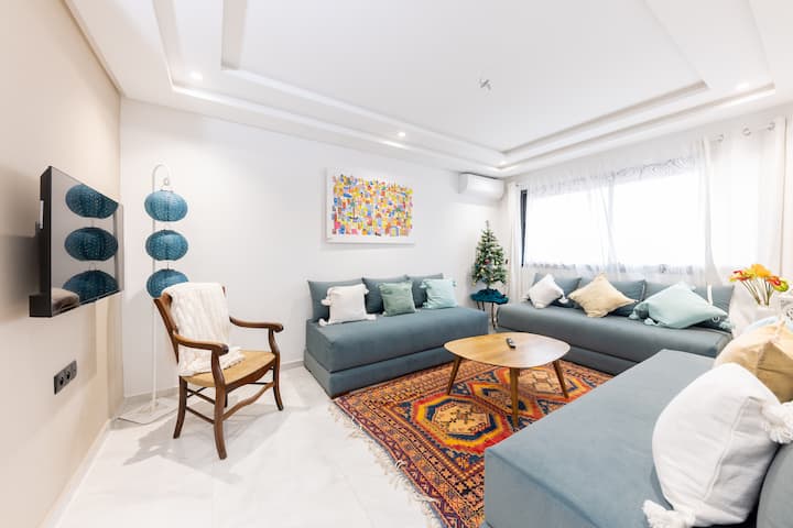 Entre Mer Et Culture 10 Km Du Stade De Foot - Rabat