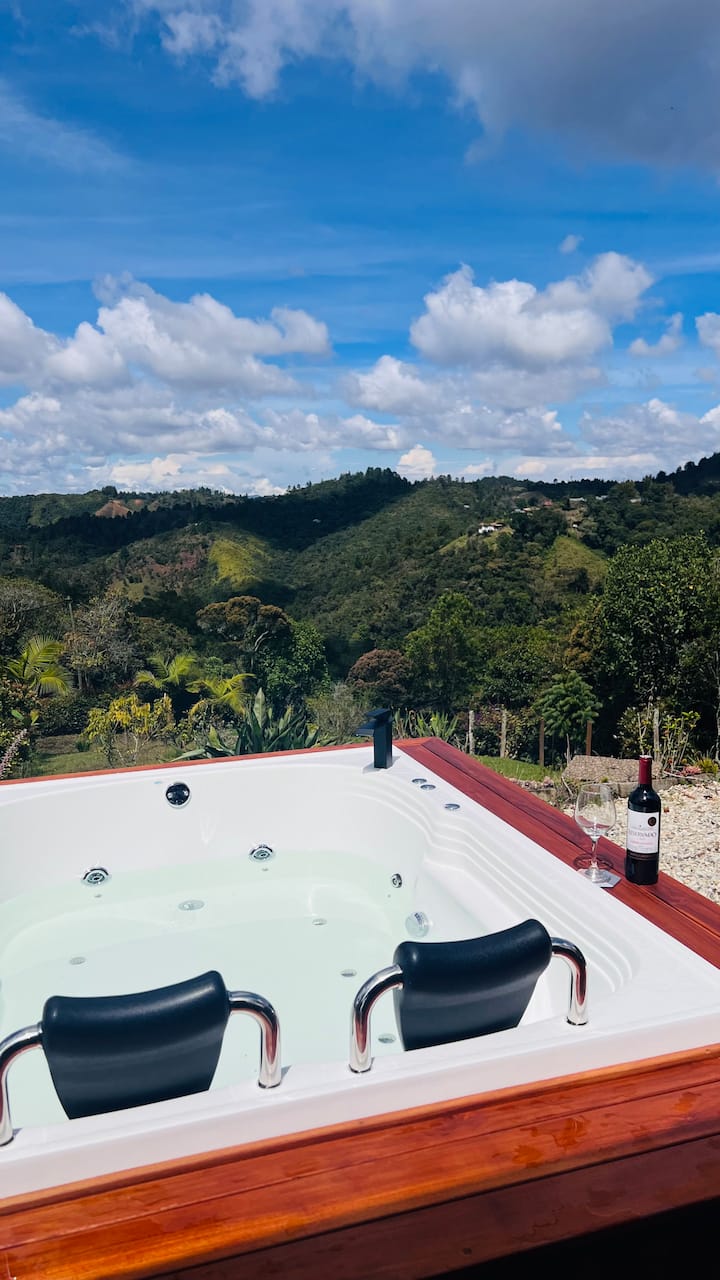 Peaceful Casa Nyra W/jacuzzi/bbq.near Medellín+jmc - Guarne