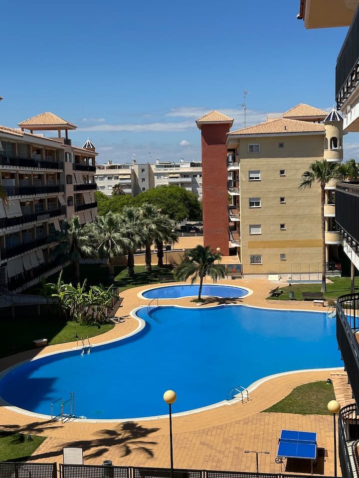 Piso A 6 Minutos Caminando De La Playa De Canet - Canet de Berenguer