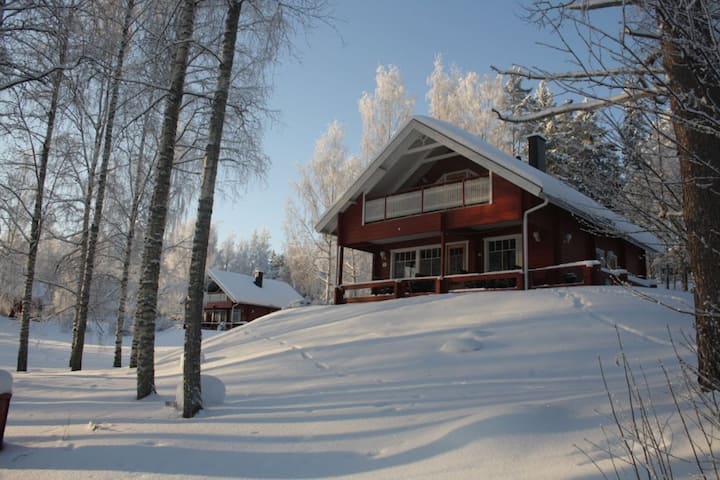 Tahkon Riihiranta 3-tilava Rantamökki - Kuopio