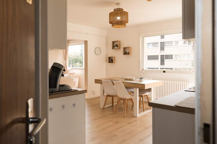 Chambre Cosy Avec Balcon - Metz