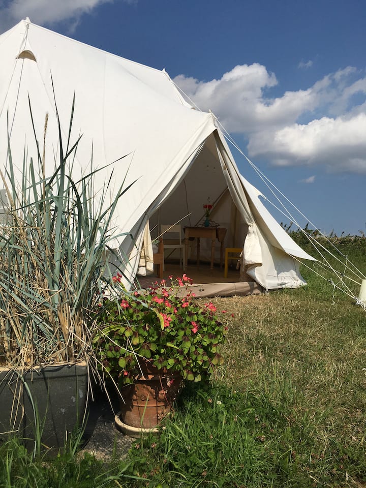 Glamping Med Havkig Udenfor Nexø - Bornholm