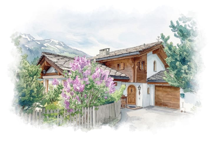 Grand Chalet Au Charme Traditionnel 8 Personnes - Arolla