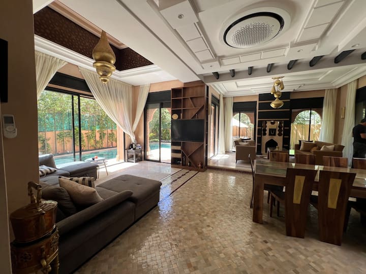 Villa Rachida Avec Piscine Privée Chauffée - Maroc