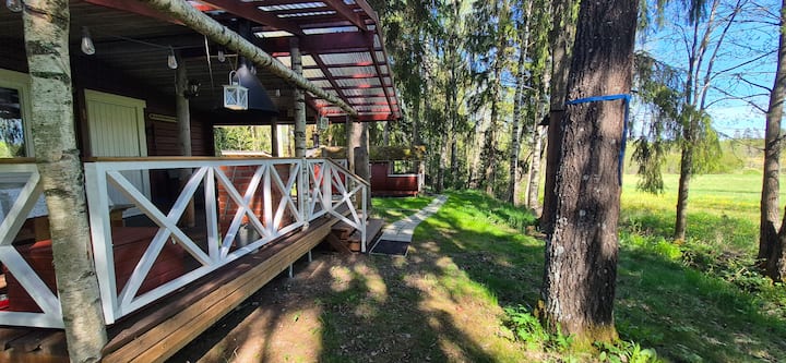 Mökki Maalaismaisemassa - Tuusula