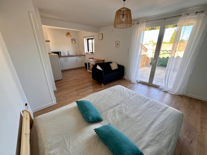 Studia Calme Centre Ville Avec Terrasse - Gréoux-les-Bains