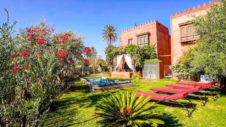 Dar Alba Piscine Privée Chauffée, Petit Déjeuner. - Maroc