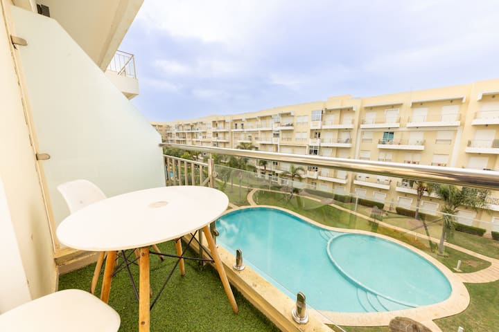 Apartment With A Pool Near The Sea - Bouznika