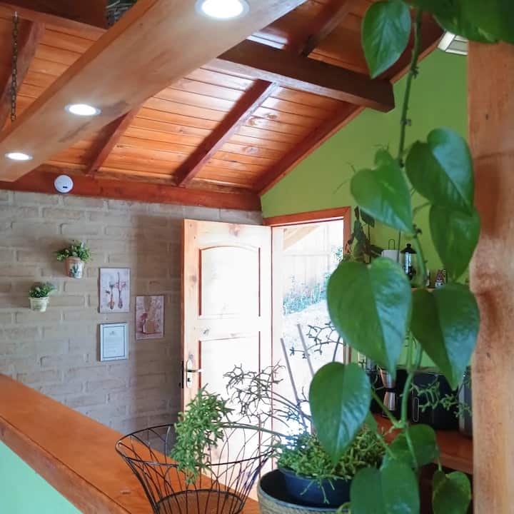 Chalé2 Conforto Com Hidro/cromo E Ar Condicionado - Santo Antônio do Pinhal