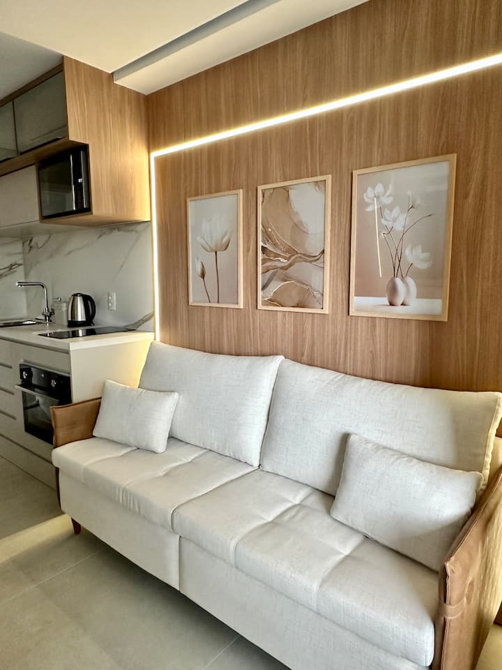 Studio De Luxo No Jardins C Lavanderia Pvt - 30 Mt - São Paulo