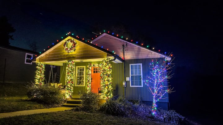 The Holidays Are Better When Decorated! - Natural Tunnel State Park, Duffield