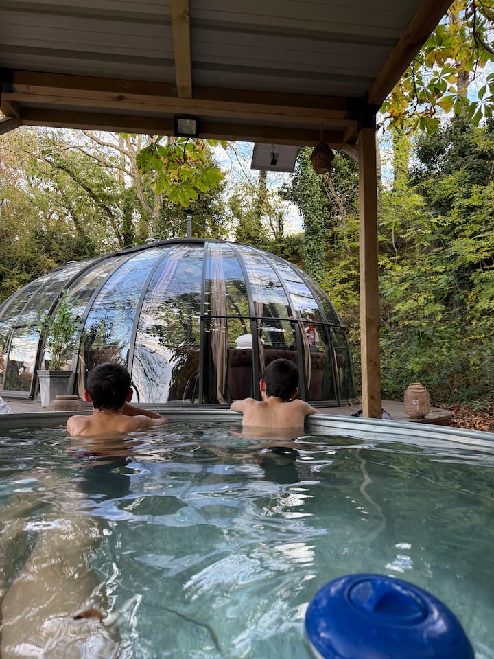 Nuit Insolite, La Bulle Avec Spa - Saint-Pourçain-sur-Sioule