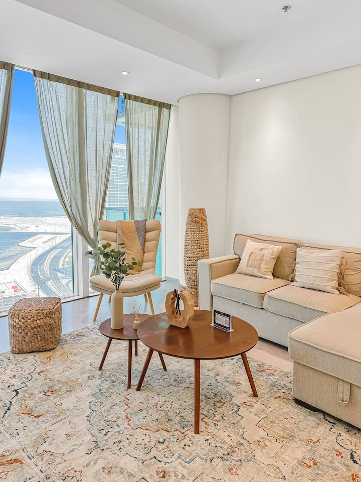 Bohemian | Stunning View | Financial Harbor | 1 Br - Bahrain