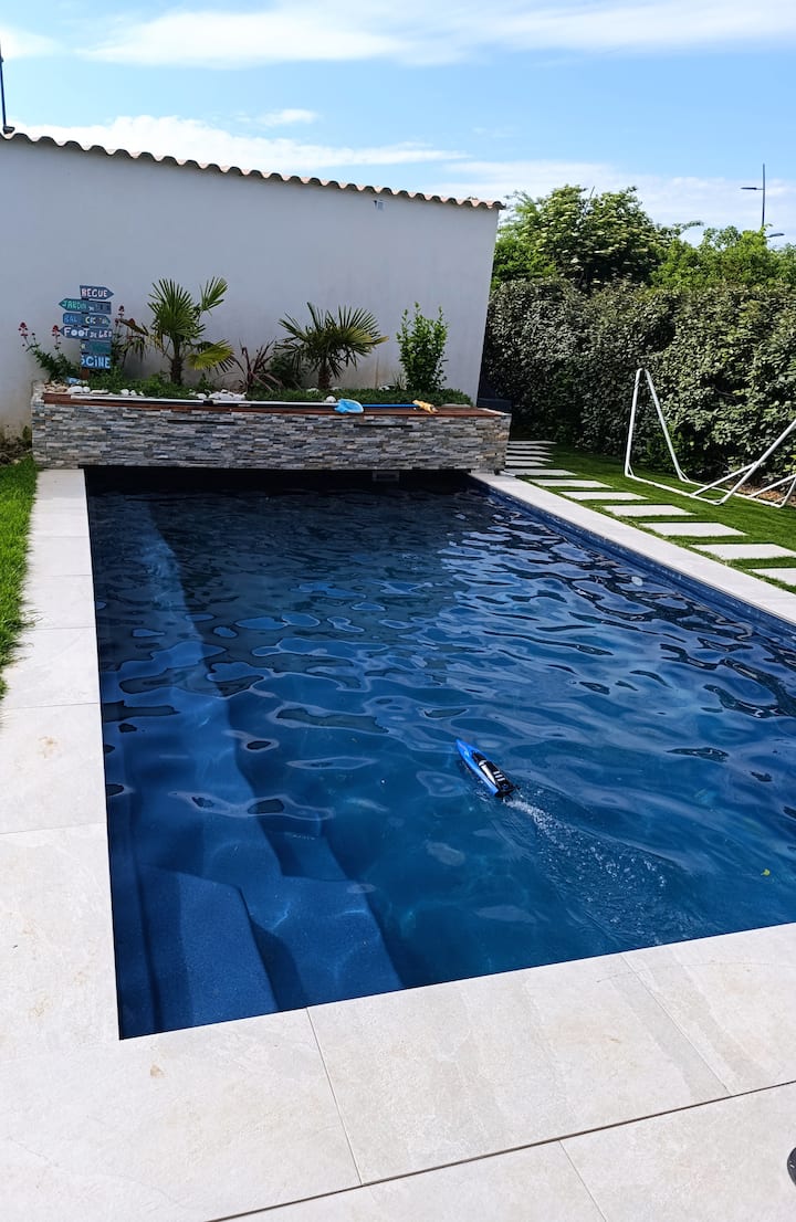 Villa Climatisée 8 Personnes Avec Piscine Privée - Cavaillon