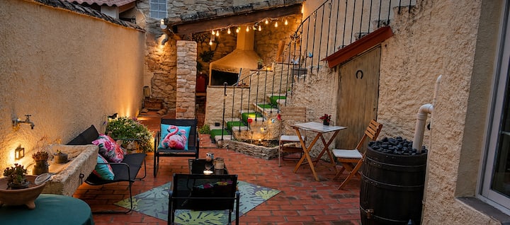 Maison De Charme Cœur De Village &  Patio Privé - Calvisson