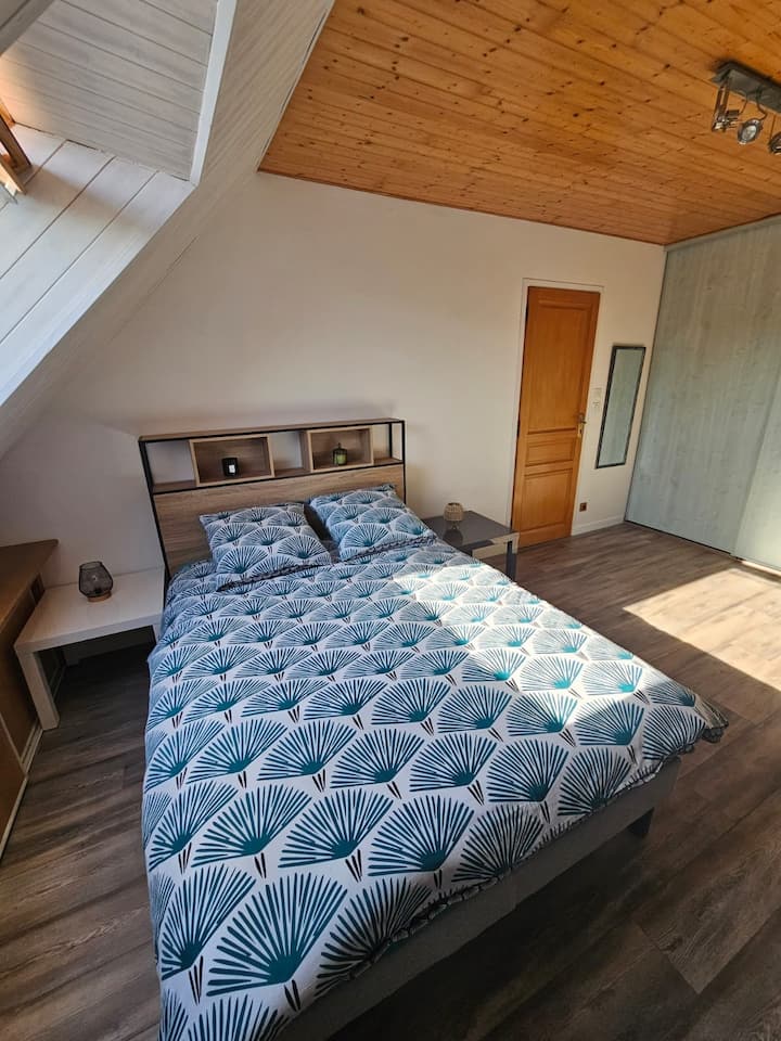 Grande Chambre Avec Sdb Privée - Conflans-Sainte-Honorine