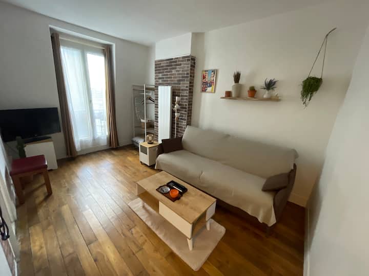 Cozy Studio Buttes De Chaumont - Pantin