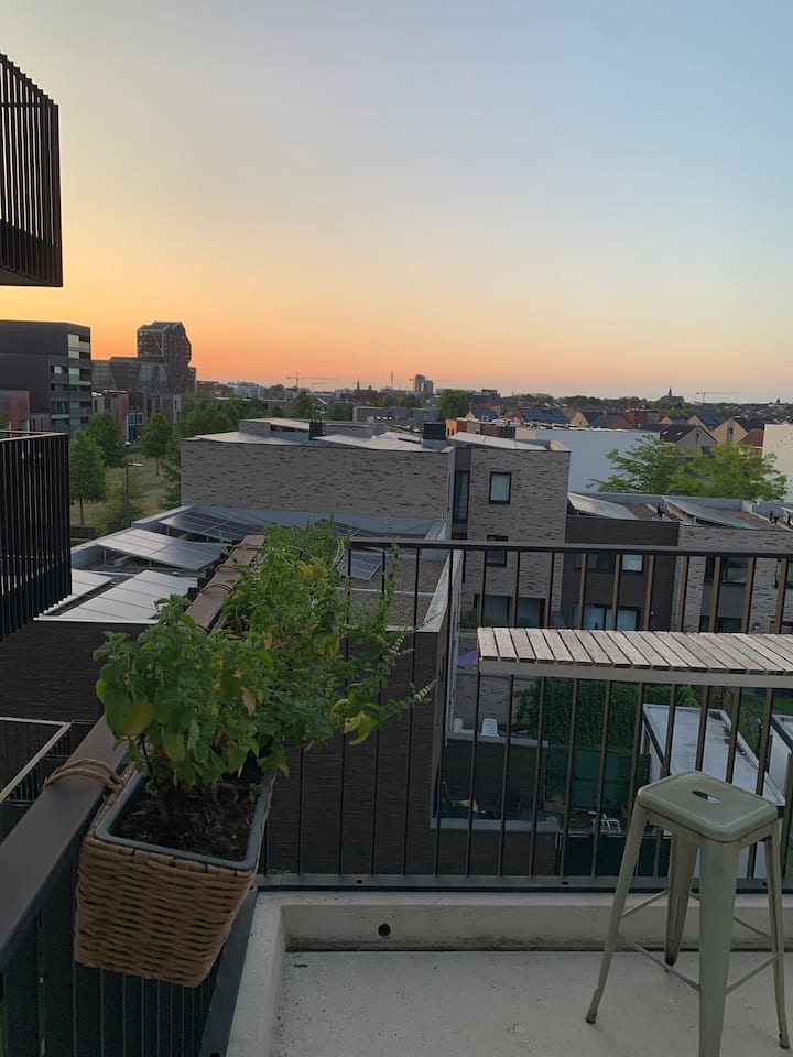 Stijlvol Stadsappartement Met Panoramisch Uitzicht - Alken