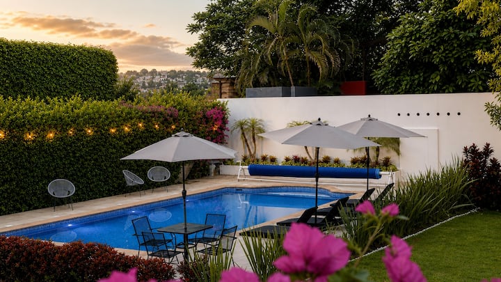 Villa Con Alberca Y Temazcal. Plan Familiar - Cuernavaca