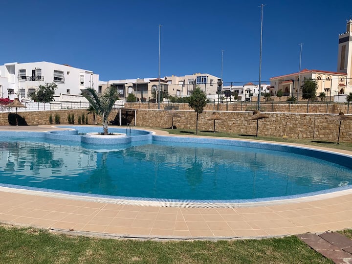 Villa Neuve éQuipée Avec Piscine - Tangier