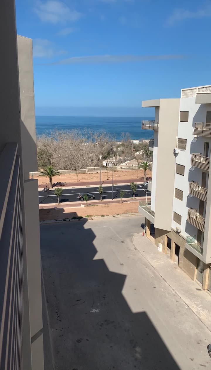 Superbe Appartement Anza Agadir, Vue Sur Mer - Agadir