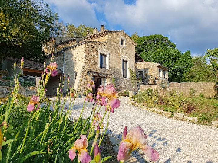 Maison 8 Personnes Jardin Et Vue Exceptionnelle - Dieulefit