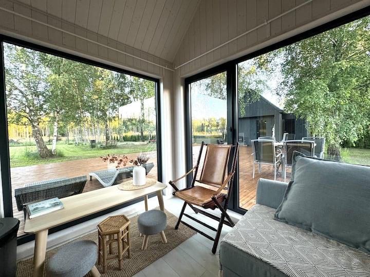 Pebbles Cosy Beach Cabin With Sauna & Jackuzzi - Latvia