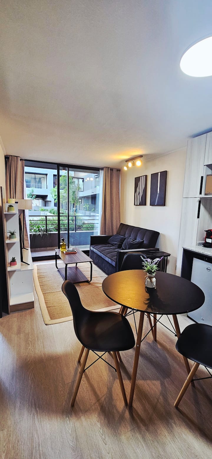 Moderno Depto. Cerca Clinica, Metro Y Mall - El Bosque