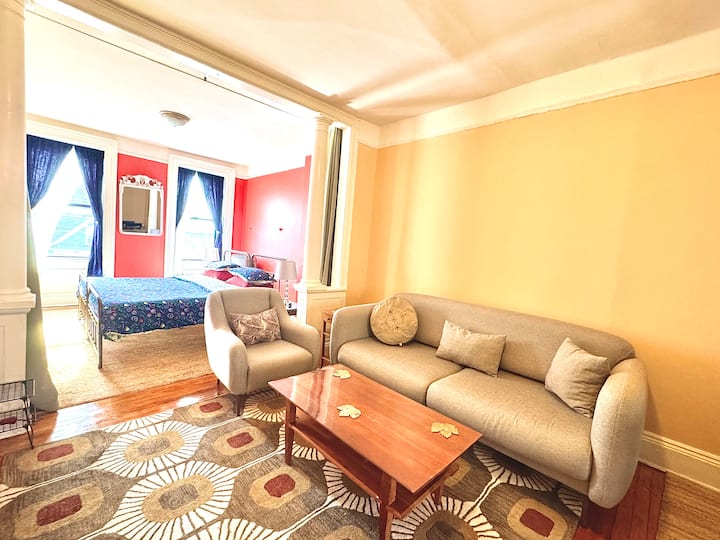 Sunlit Brownstone Apt 30 Min To Nyc World Cup - Jersey City, NJ