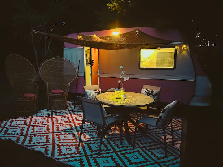 Caravane Mamalou Camping Ferme - Payrac