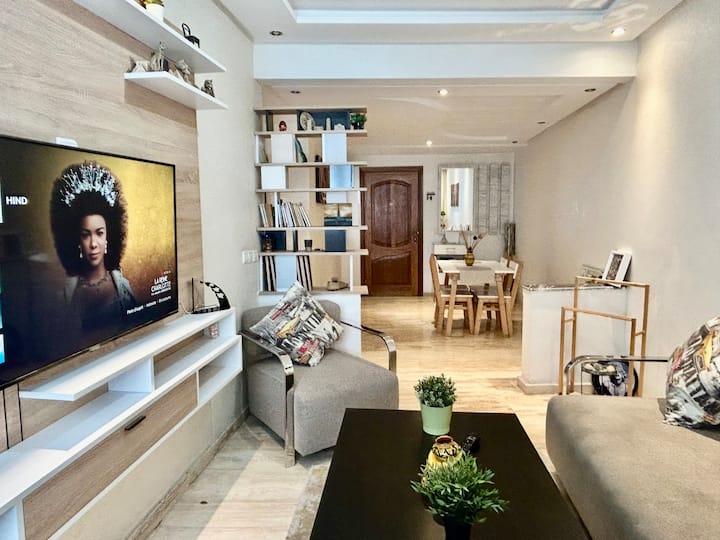 2chambres/salon Au Coeur De Ghandi-wifi-netflix - Casablanca