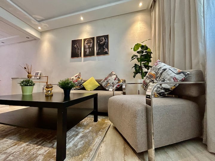 2chambres/salon Au Coeur De Ghandi-wifi-netflix - Casablanca