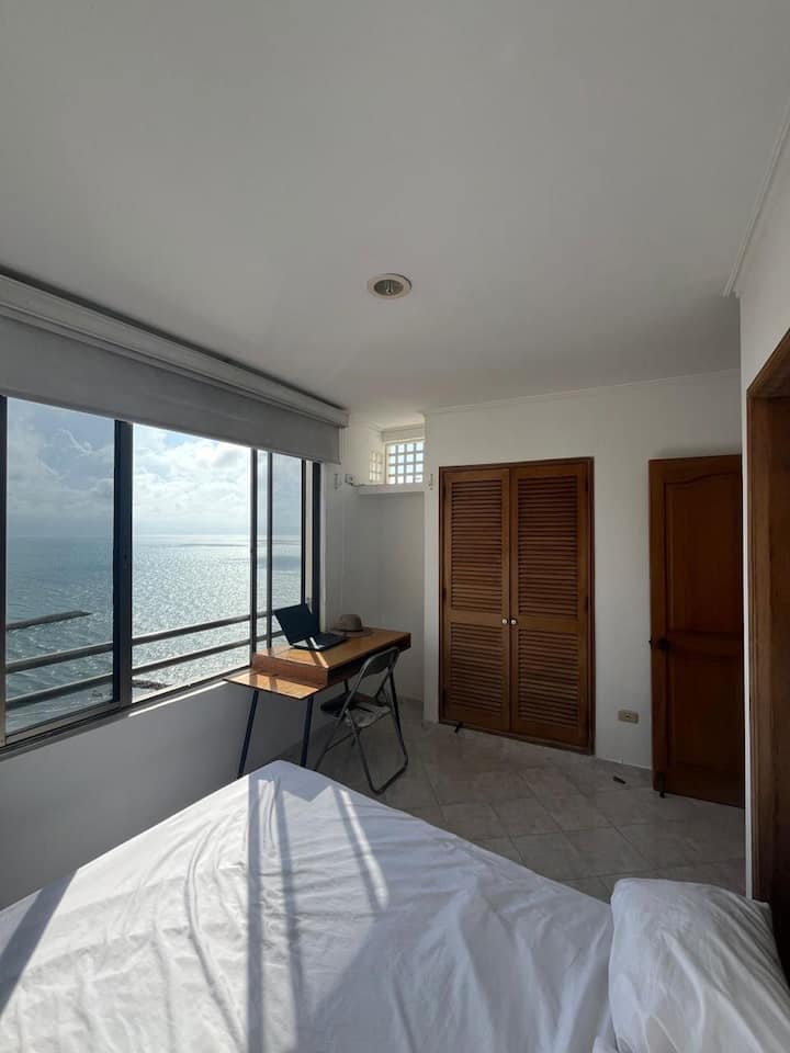 Habitación Privada Vista Panorámica - Cartagena