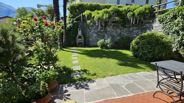 Lauschige  Gartenwohnung Mit 2 Schlafzimmern - Ascona