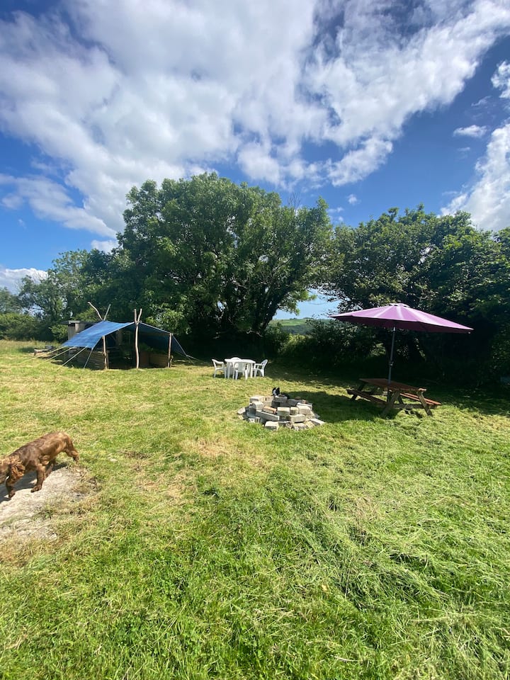 Ready To Camp At Gooseford Farm - Looe