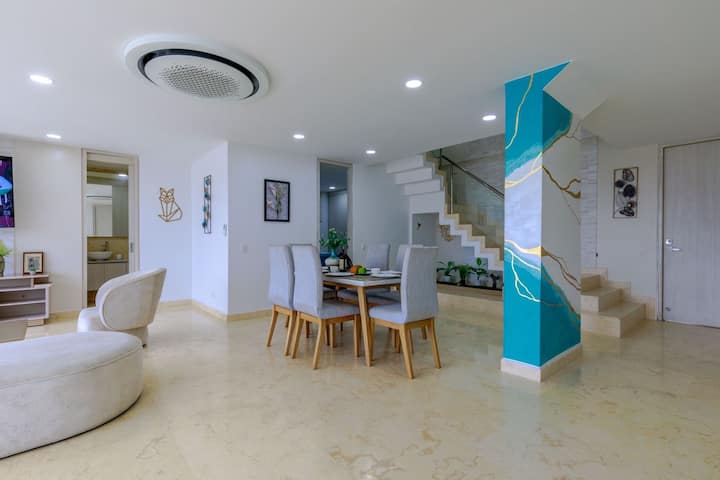 Magnífico Apartamento Duplex - Cartagena, Kolumbien