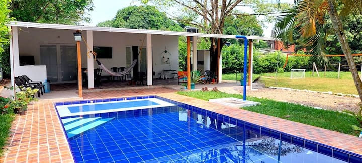 Cabaña Privada Piscina Wifi - Villavicencio