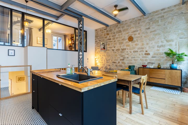 4 Personnes | Loft | Paris 20 - Quartier de Belleville