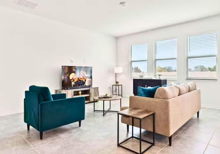 Casa Inman – Maison Moderne 3ch Près De Legoland - Winter Haven