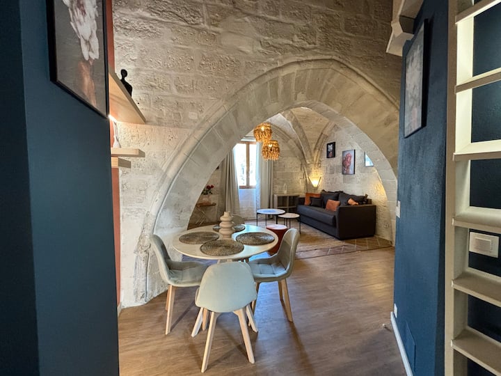 Joli Appartement Voûté Dans Le Centre Climatisé - Avignon