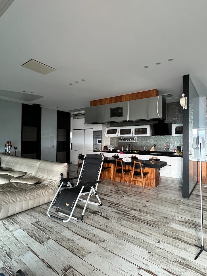 구산면 노을이 보이는 오션뷰 팬션 A (로봇랜드 차로5분거리) - 풍호동