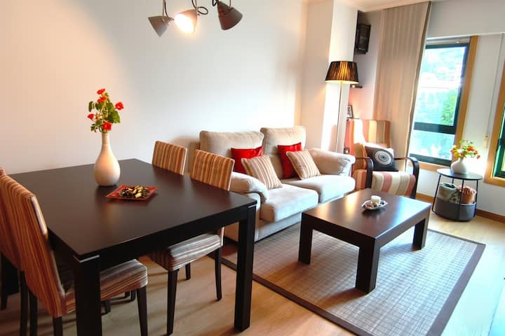 Holibai. Angelitiña. Bright Central Apt, Baiona - Bayona, España