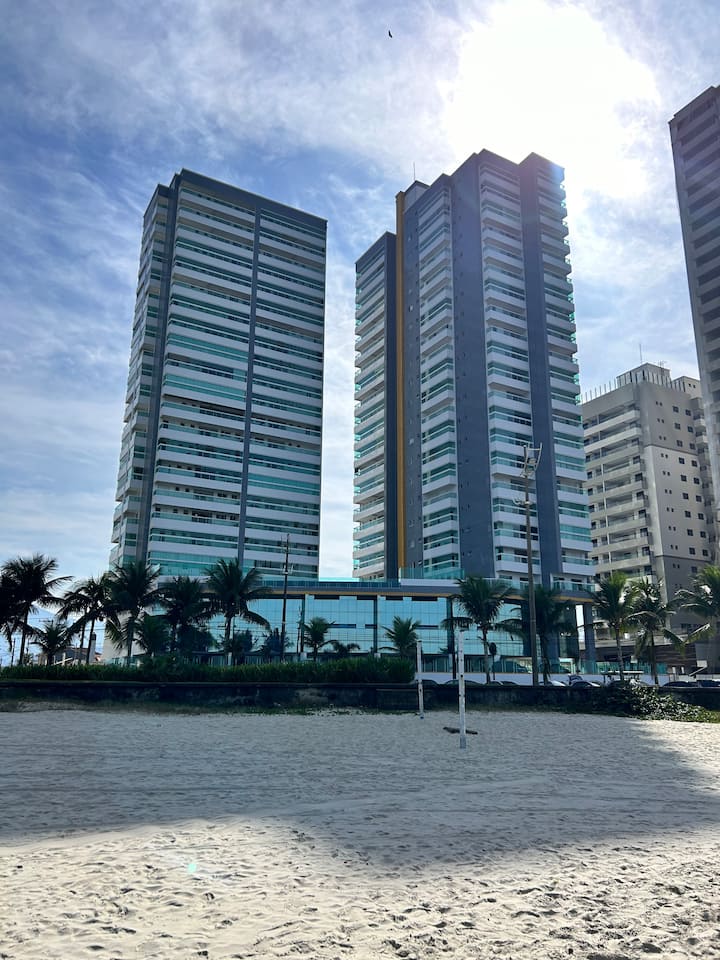 Apartamento Praia, Pé Na Areia. - Praia Grande