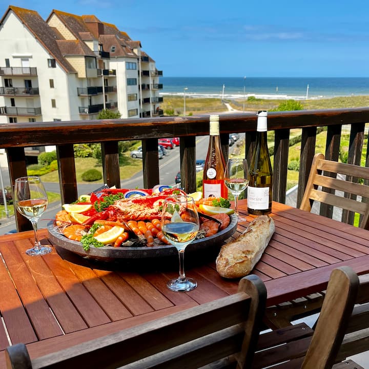 Duplex 2 Chambres : La Mer à Vos Pieds ! - Cabourg