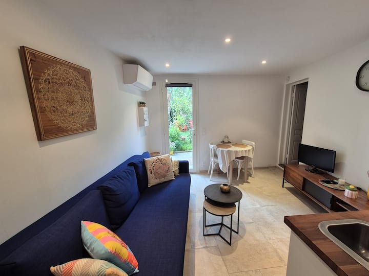 Appartement Sur Jardin Niçois - Nizza