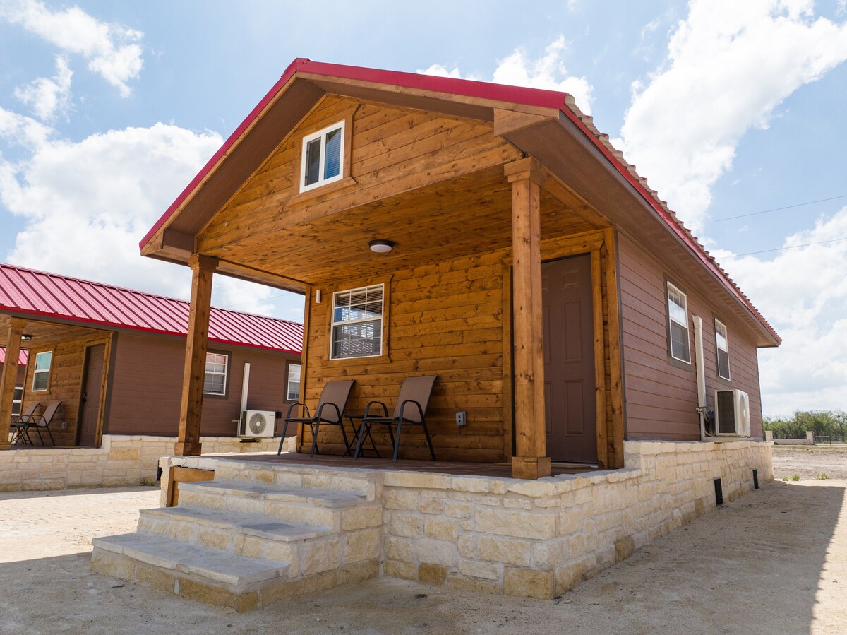 Getaway on the river! (Cabin 8) - Cabins for Rent in Menard, Texas ...